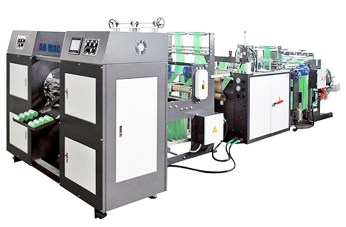 Bio-degradeable Garbage Bag Making Machine - AB Automation Manufacture ...